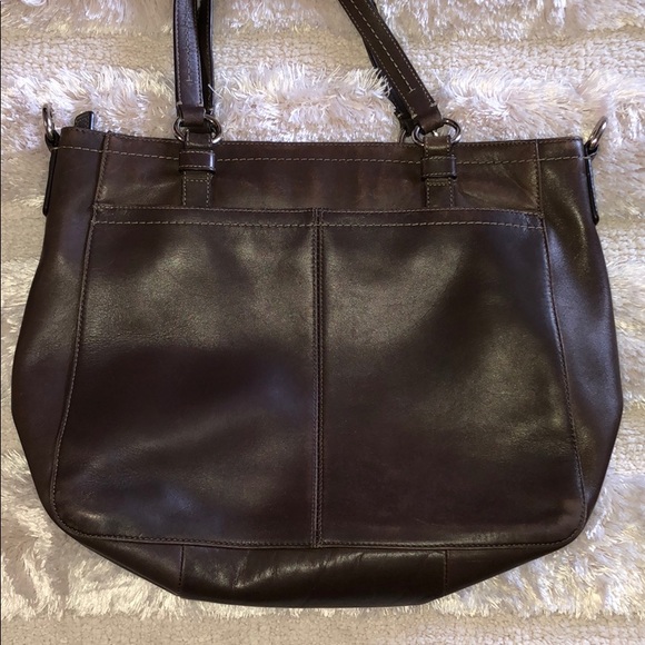Coach | Bags | Coach Brown Leather Chelsea Tote With Turnlock | Poshmark